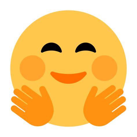 Smiling Face With Open Hands Emoji 🤗