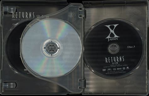 X Japan Dvd Box 初回限定生産7dvd X Japan Returns 完全版 ありある まんだらけ Mandarake