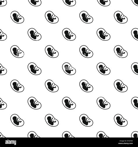 fetus pattern vector stock vector image and art alamy