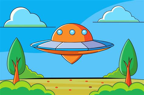 Premium Vector Spaceship Background Is Tree