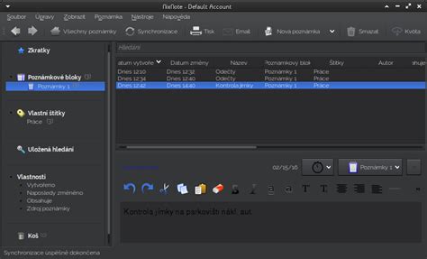 NixNote NeverNote Open Source Klient Pro Evernote Linux Mint CZ SK