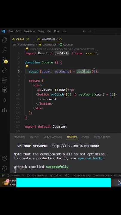 React Usestate Hook 🪝 Javascript Nodejs Mern Mernstack Reacthook Usetstatehook Way2future