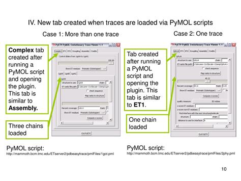 ppt pymol evolutionary trace viewer 1 1 powerpoint presentation free download id 5427643
