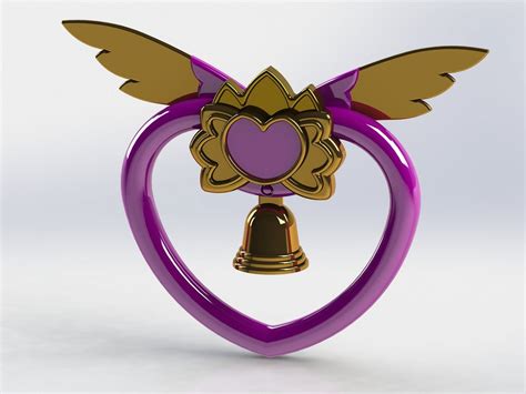 Mew Mew Strawberry Bell 3d Model Etsy