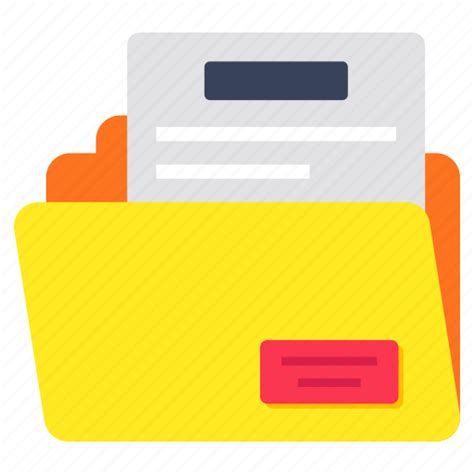 Folder Document Doc Archive Binder Icon Download On Iconfinder