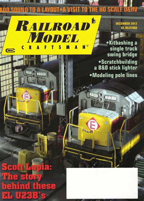 Railroad Model Craftsman December 2012 White River Productions