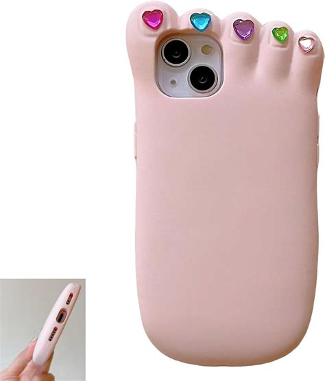 3d Foot Shape Phone Case3d Big Ugly Foot Shaped Phone Case