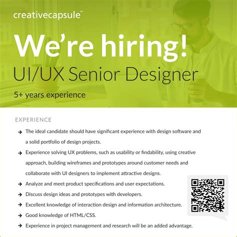 Carolyn S On Linkedin Uiux Hiring Lifeatcc Jobsatcreativecapsule Jobs2023 Uiux Uxdesigner