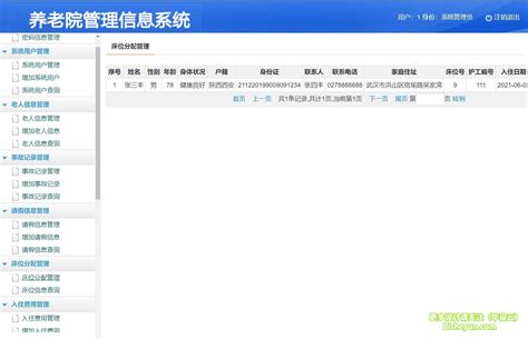 （java毕业设计源码）基于java养老院管理系统源码 毕设网 计算机毕业设计源码 毕业设计成品 论文下载网