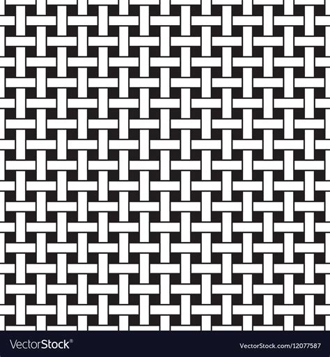 Basket Weave Seamless Pattern Royalty Free Vector Image