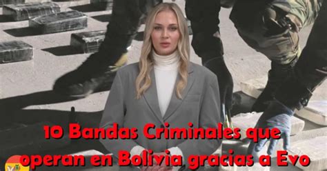 Sabías Que Son 10 Bandas Criminales Las Que Operan En Bolivia