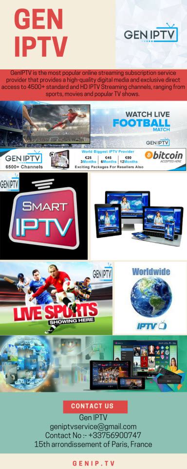 Get Iptv For Your Smart Tv Gen Iptv Geniptvofficial Blog On Tumblr