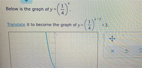 [answered] 1 Below Is The Graph Of Y 4 Translate It To Become The Graph Kunduz