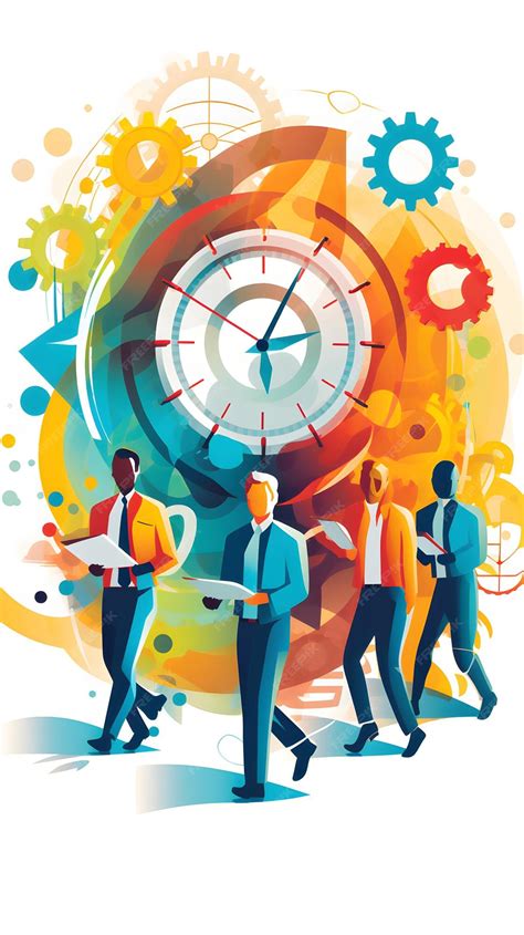 Premium Photo Vibrant Representation Of Key Agile Business Components Premium Photo Vibrant Representation Of Key Agile Business Components