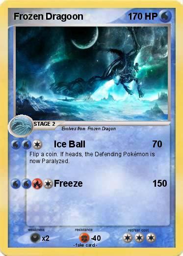 Pokémon Frozen Dragoon Ice Ball My Pokemon Card