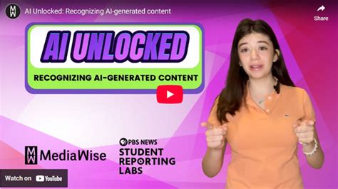 Lesson Plan Ai Unlocked — Recognizing Ai Generated Content Lesson Plan
