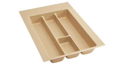 Rev A Shelf UT 12A 52 Value Line 14 1 4 W Polymer Trim To Fit Drop In Utensil Drawer Insert