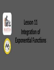 Mastering Exponential Function Integration Evaluating Integrals Course Hero