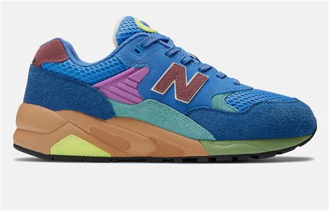 New Balance 580 «Blue Multi» - Фото, дата релиза, где купить