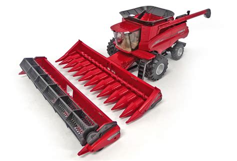 CASE IH 8250 HEADER With 30 Ft GRAIN 12 ROW CORN FRONTS Collector Models