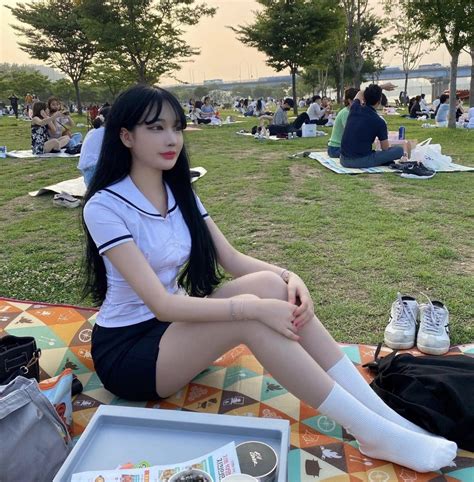 Beautiful Asian Women School Girl Dress School Looks Yu Jin High