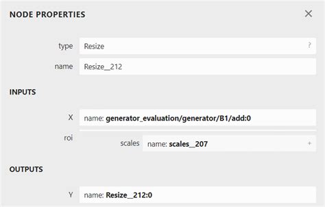 Visual Bug Displaying Onnx Resize Node Inputs · Issue 724 · Lutzroeder