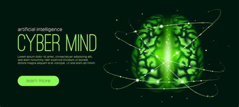 Premium Vector Human Brain Analysis Big Data Visualization