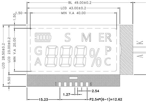 Customized Enrich Shenzhen Custom 7 Segment Lcd Display Module Manufacturers And Suppliers