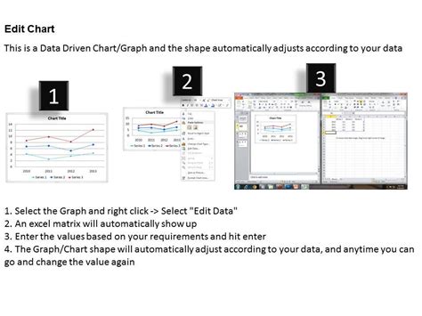 Data Driven Line Chart For Business Information Powerpoint Slides