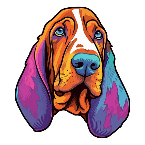 Basset Cartoon Clipart Hound