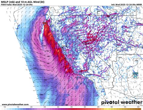 High Impact Weather Ongoing In California And To Continue Through