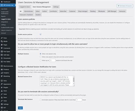 Wp Activity Log Review Features Pricing Pros And Cons Etc Barn2 Plugins