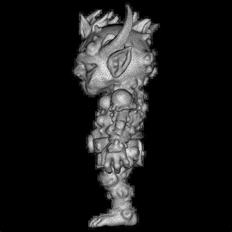 Goblin Guardian 3d Print Model