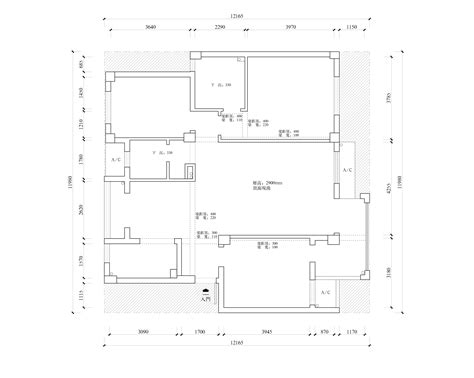 平面户型优化 Designer Ming L 常规布局优化思路124m² 室内设计 拓者设计吧