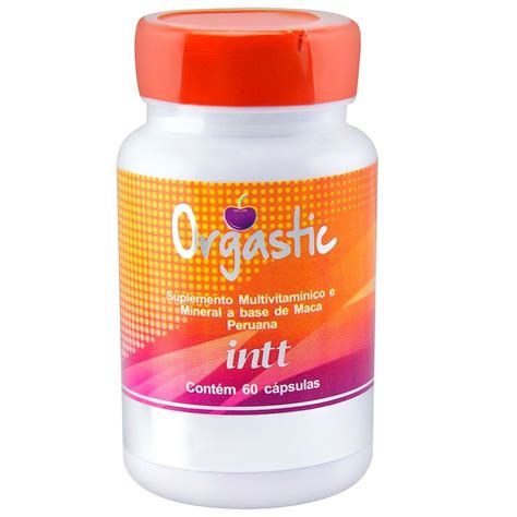 Orgastic Suplemento Sensual Unissex 60 Cápsulas Intt