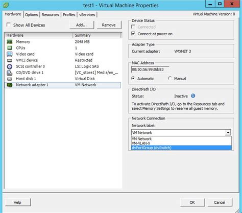 Adapter Settings Stephen Hackers Blog