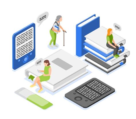 Premium Vector Isometric People Composition