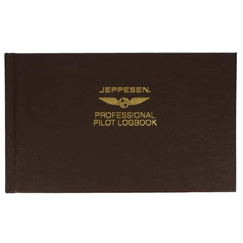 Jeppesen Professional Pilot Logbook Js506050 Pilot Professional