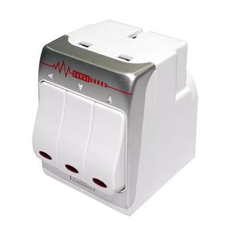 Masterplug 3 Socket 13 Amp Surge Protected Adaptor White Price In Kuwait Xcite