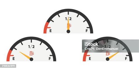미니멀리스트 스타일로 빈 탱크 레벨을 보여주는 연료 게이지 아이콘 0명에 대한 스톡 벡터 아트 및 기타 이미지 0명 가득 찬 가솔린 Istock