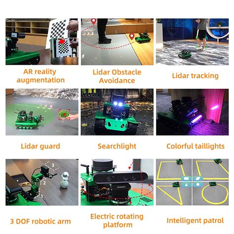 transbot ros ai tank car python programming for nvidia jetson nano 4gb