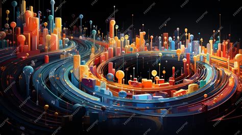 Premium Photo Abstract Representation Of Data Compression Wallpaper