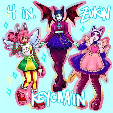 Clearance Ddr Zukin Keychain Dance Dance Revolution Rhythm Game Arcade Fgc Rgc Raver 2000s