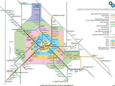 Birmingham Railway And Metro Map Free Printable Maps