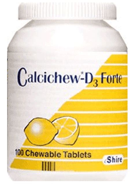 Calcichew D3 Forte Chewable Tablets Pack Of 100 P