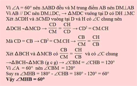 Toán Lớp 8 Ai Giỏi Toán Hình Thì Vào đây Làm Hộ Em Cho Hình Thoi Abcd