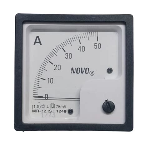 72mm Moving Coil Dc Ammeter For Laboratory At ₹ 200 Piece In New Delhi