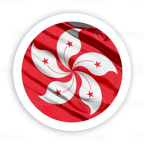 Hong Kong Flag Circle Pngs For Free Download