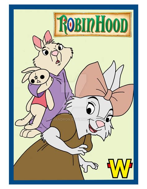 1973 Tagalong And Sis Bunny From Disney Robin Hood By Donandron On Deviantart