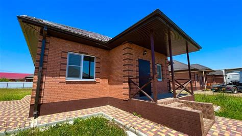 Дом с ремонтом и газом Кухня с техникой двор в плитке Участок 9 соток ИЖС Youtube